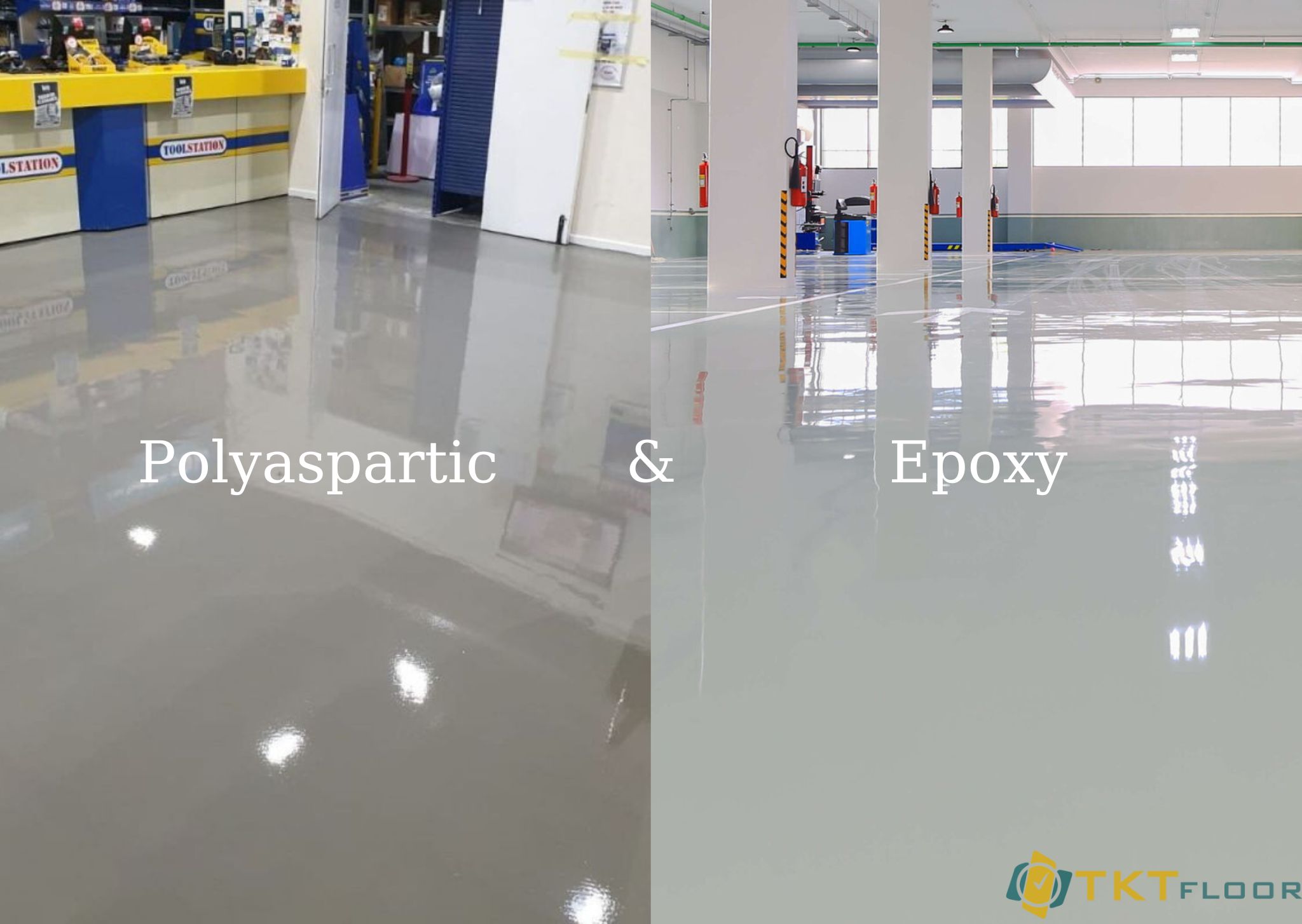 KHÁM PHÁ SO SÁNH POLYASPARTIC VÀ EPOXY - TKT Floor