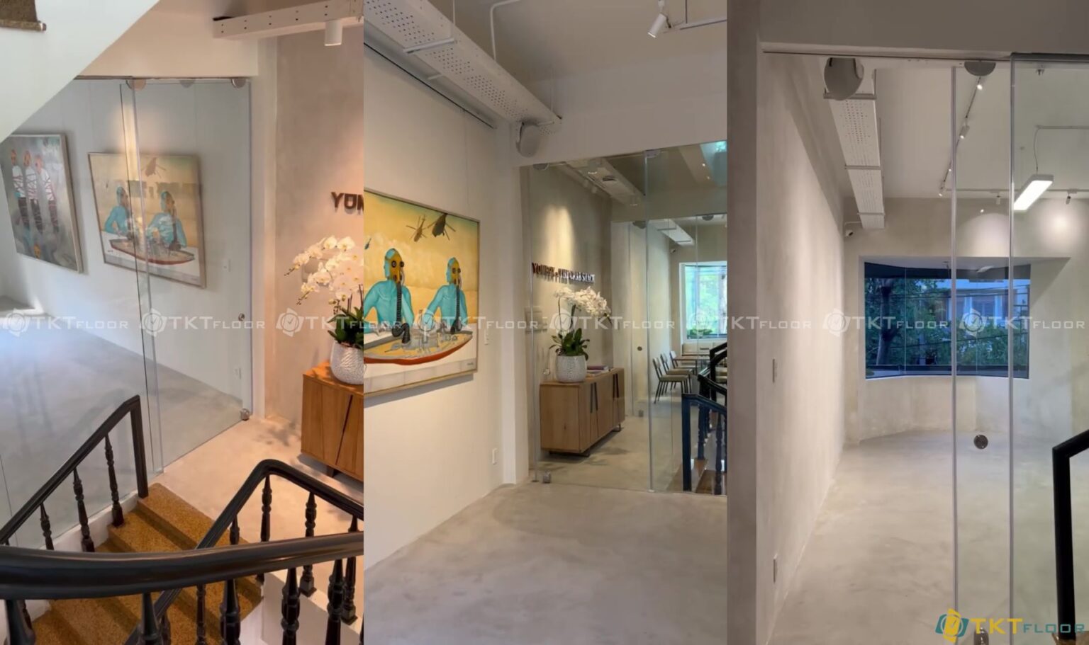 SÀN MICROCEMENT THE CRAB SHACK THẢO ĐIỀN - TKT Floor