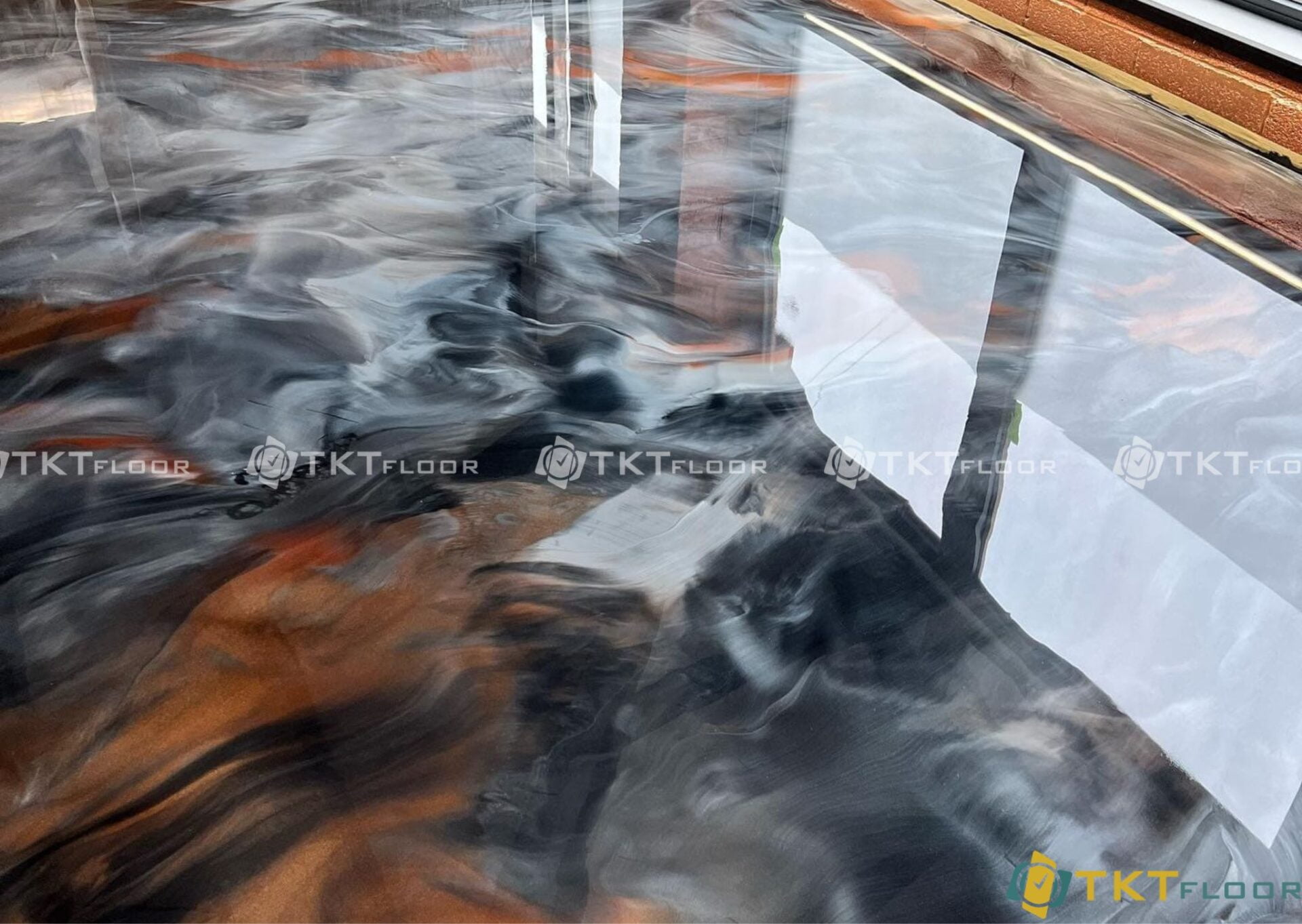 SÀN EPOXY VÂN ĐÁ MARBLE – THIẾT KẾ SÁNG TẠO - TKT Floor