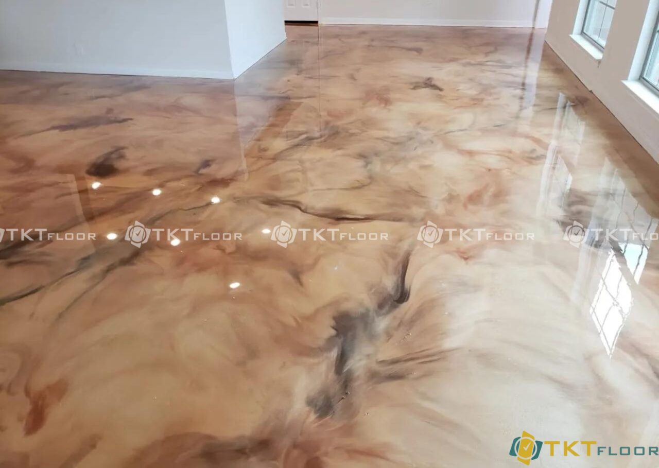 SÀN EPOXY VÂN ĐÁ MARBLE – THIẾT KẾ SÁNG TẠO - TKT Floor