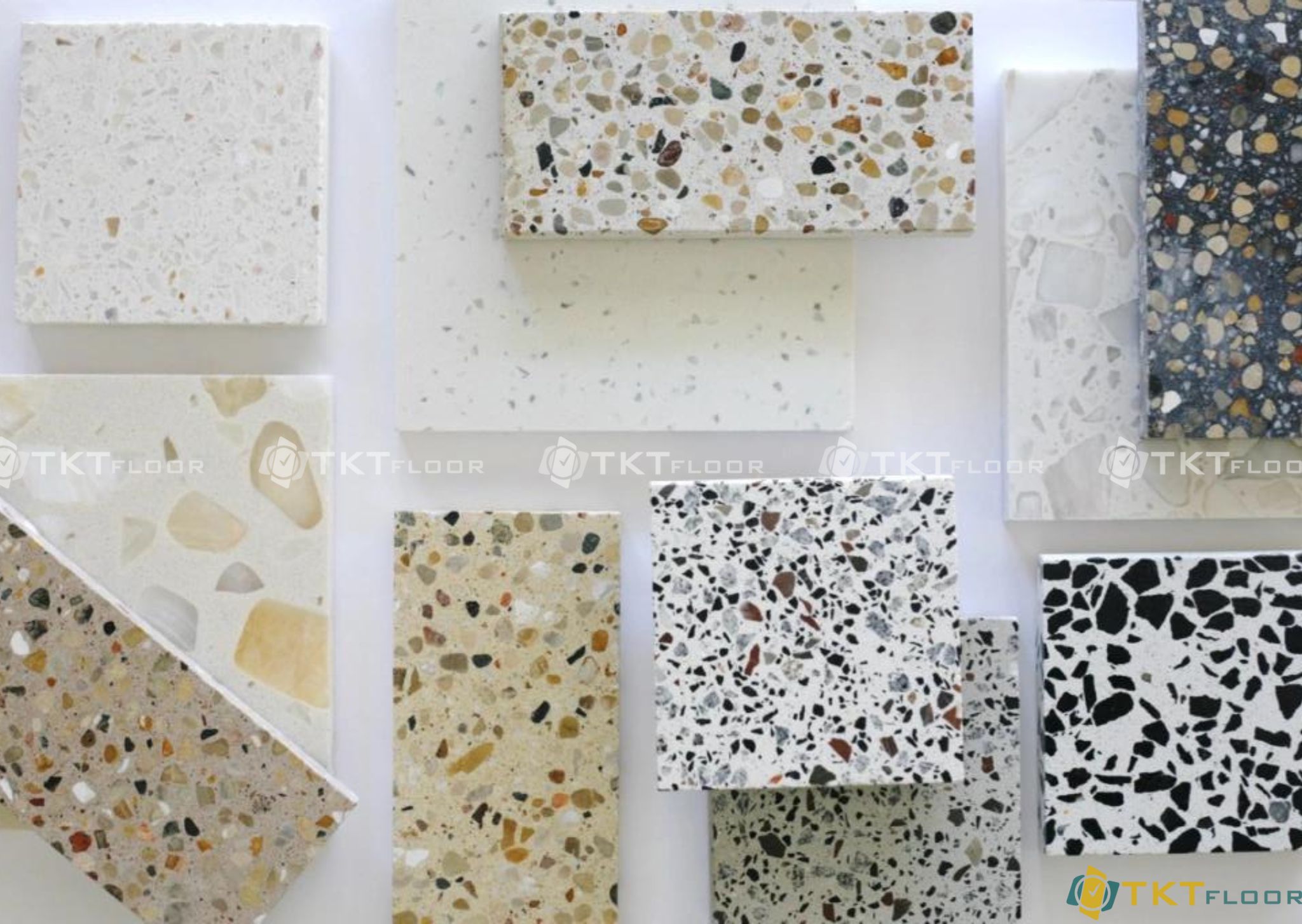 ỨNG DỤNG ĐÁ TERRAZZO TRONG THIẾT KẾ BẾP - TKT Floor